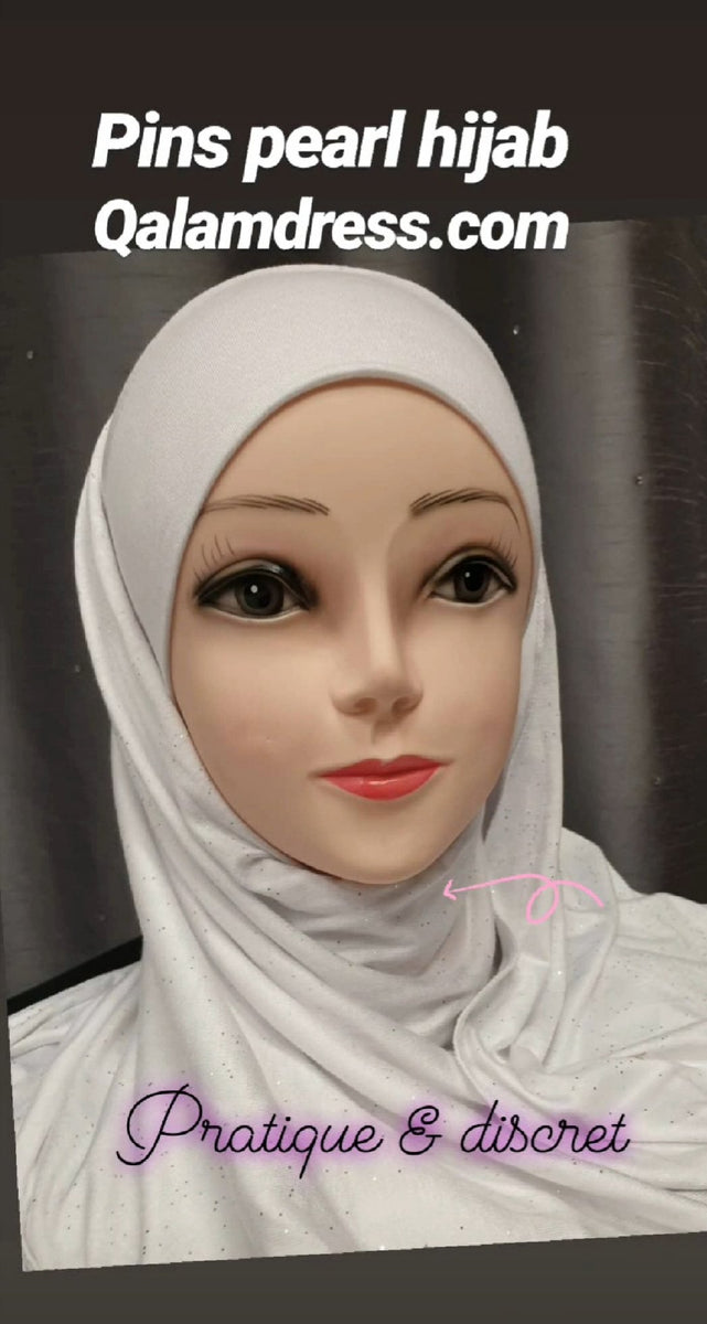Pins Pearl Hijab - Epingles invisibles - Qalam Dress – Qalam Dress ...
